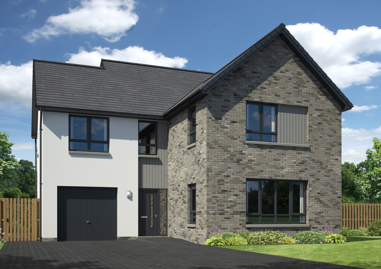 5 bedroom detached Kincraig for sale in Pool of Muckhart - plot 34 | Springfield Properties ...