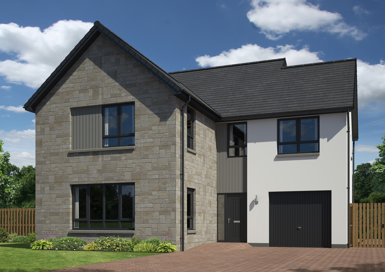 4 bedroom detached Kincraig for sale in Dornoch - plot 715 ...